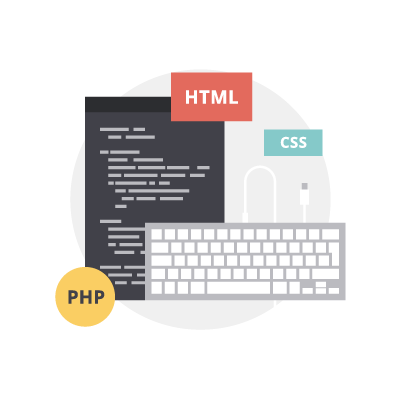 subservices-custom-website-development-illustrations - Midas Marketing